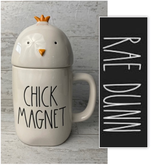 Rae Dunn | Kitchen | Rae Dunn Chick Magnet Mug And Topper Set | Poshmark